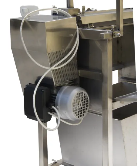 Apistore ® - Semi-automatic uncapping machine, complete with opercle collecting tank, frame rack ...
