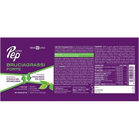 Apistore ® - Pep ultra strong fat burner - 60 comprimés